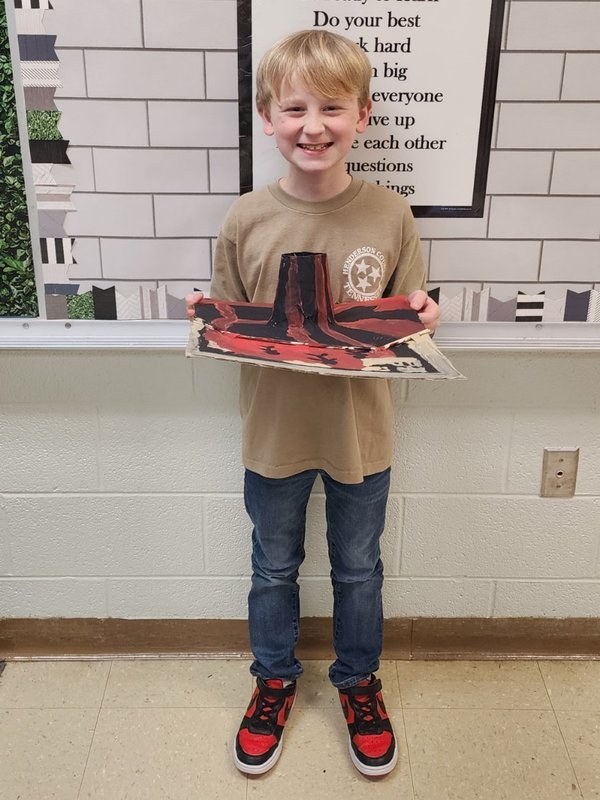 Mrs. Amanda's 4th Grade Volcano Projects | Bargerton Elementary